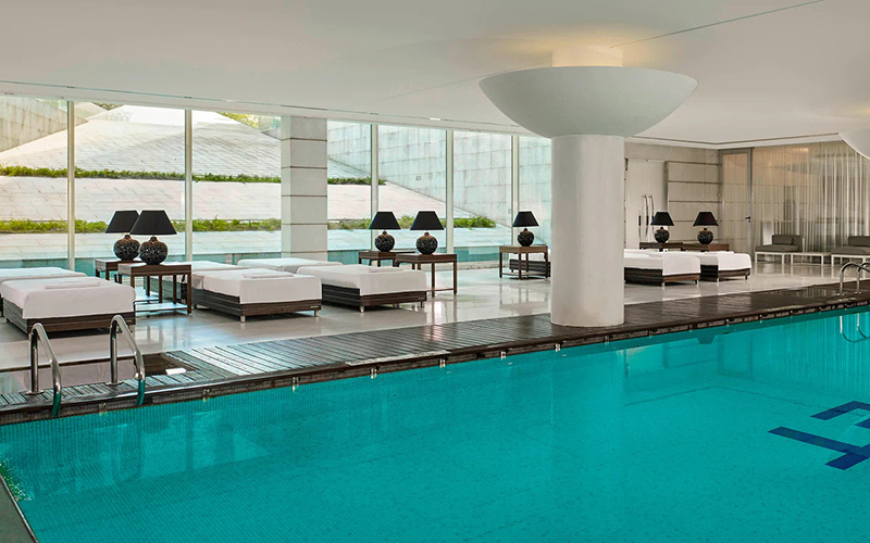 sheraton porto hotel spa indoor pool